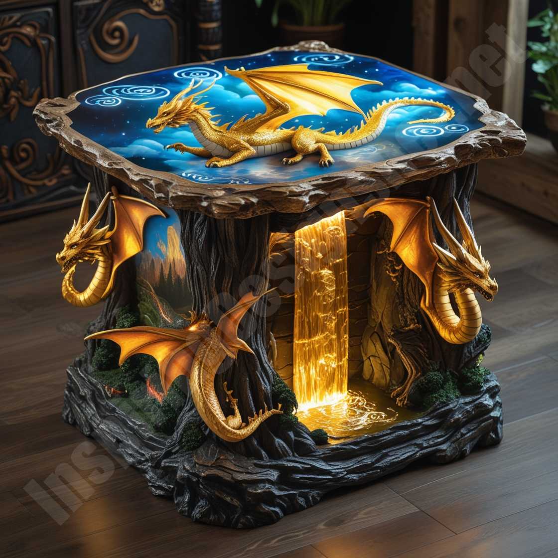 I Need a Dragon Side Table Right Now