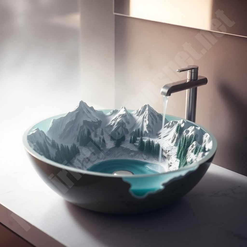 The Eco-Friendly Aspect: Sustainability in Epoxy Nature Scene Sinks