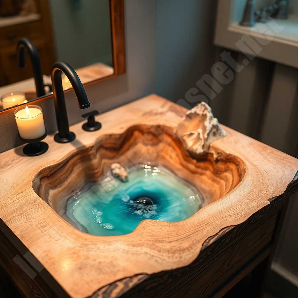 The Eco-Friendly Aspect: Sustainability in Epoxy Nature Scene Sinks