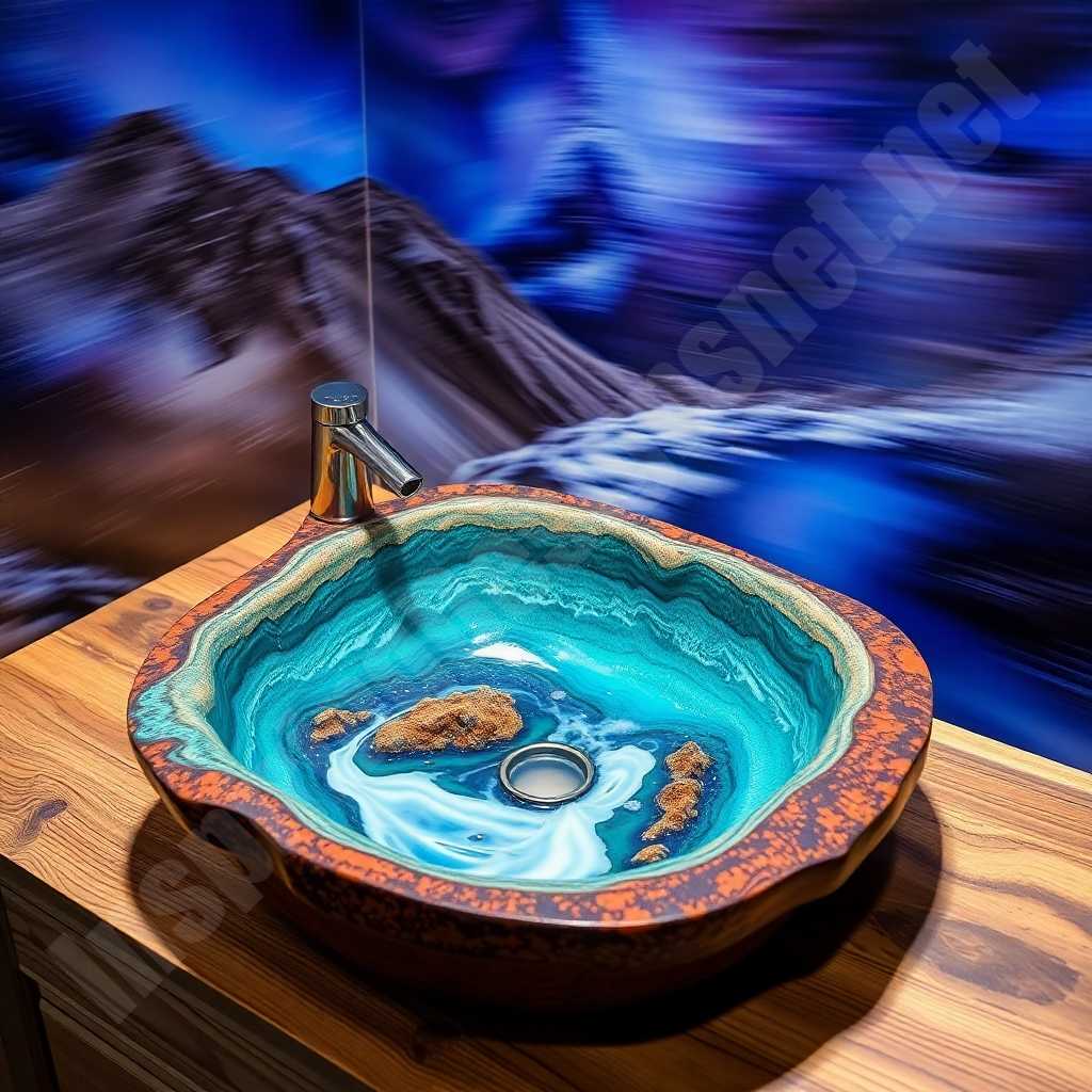 The Eco-Friendly Aspect: Sustainability in Epoxy Nature Scene Sinks