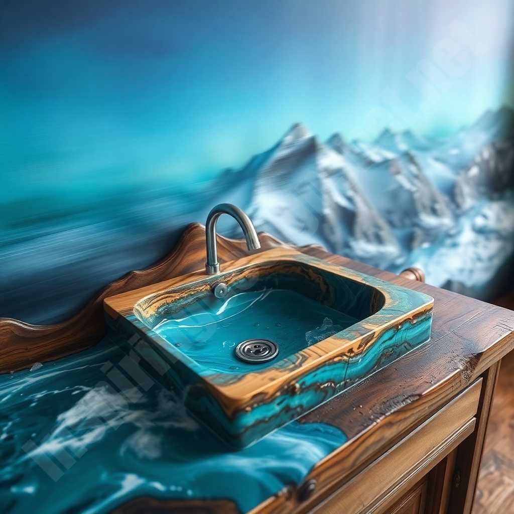 The Eco-Friendly Aspect: Sustainability in Epoxy Nature Scene Sinks