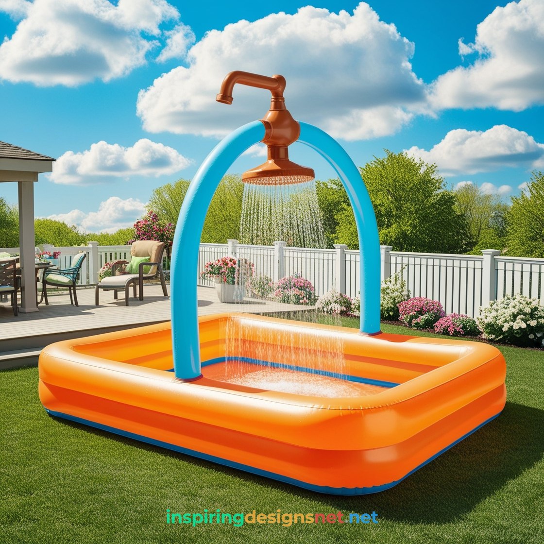 Giant Inflatable Shower Pools: The Ultimate Backyard Oasis