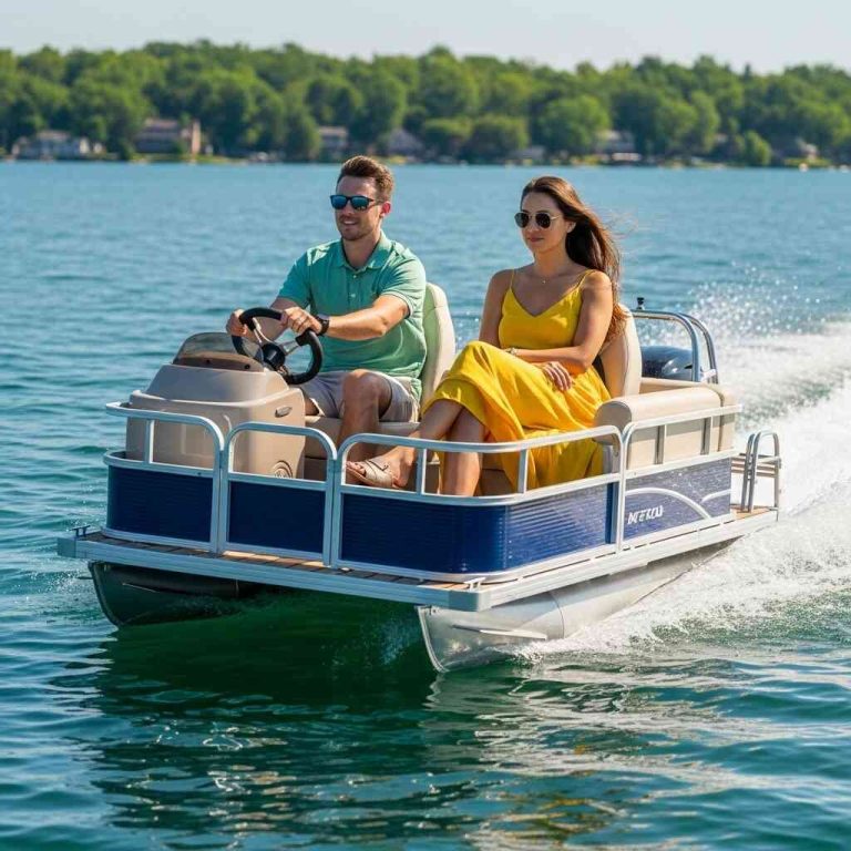 Mini Pontoon Boats: Big Fun in a Compact Size
